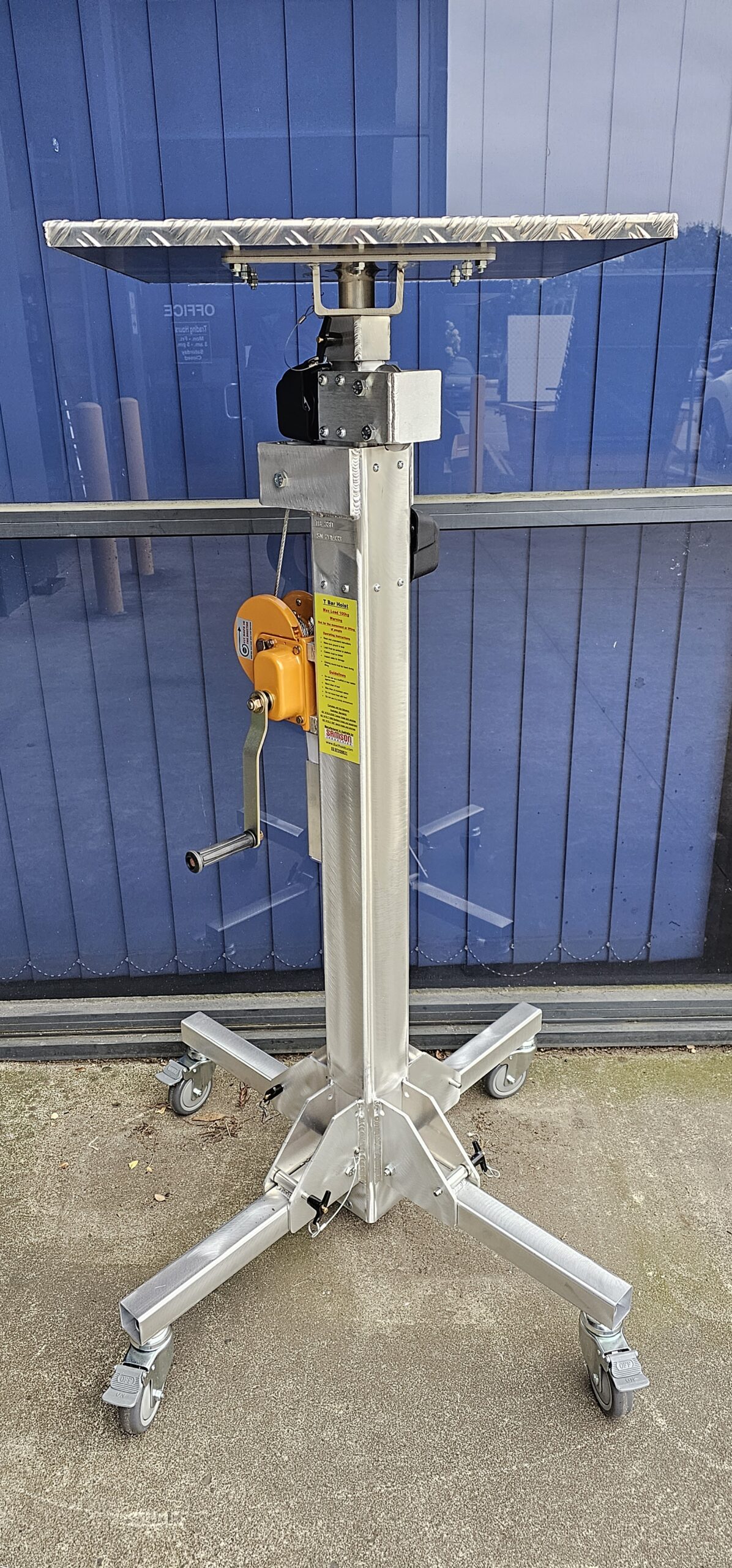 T-Bar Hoists, Material Lifts | Material Hoist Manufacturer Australia